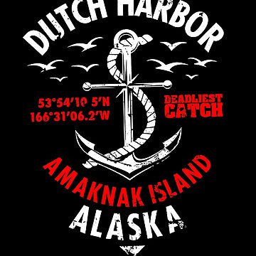 "Deadliest Catch - Dutch Harbor" Lightweight Hoodie for Sale by ...