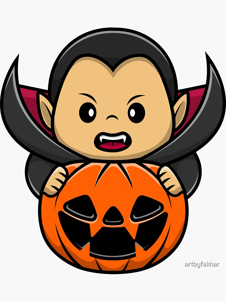 "The Vampire Savior" Sticker for Sale by artbyfakhar | Redbubble