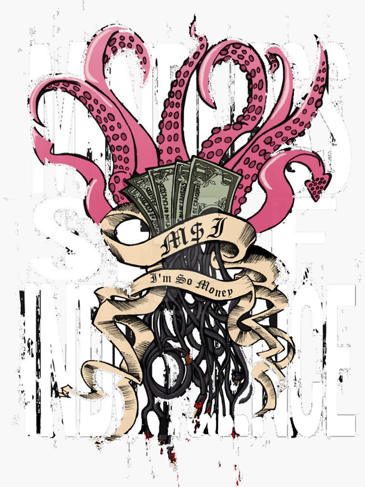 "Mindless Self Indulgence Octopus" Sticker for Sale by EsmuVladiks ...