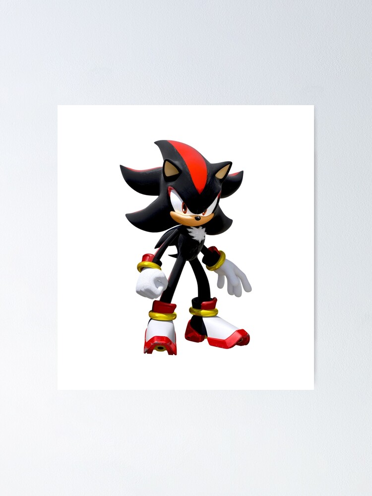 Póster «Diseño de la etiqueta engomada de Sonic The Hedgehog Pegatinas ...