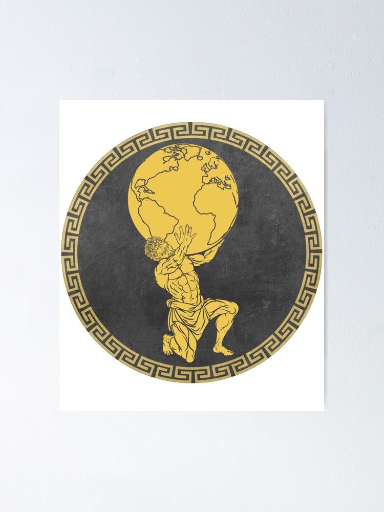 "Atlas" Poster for Sale by Mirksaz-designs | Redbubble