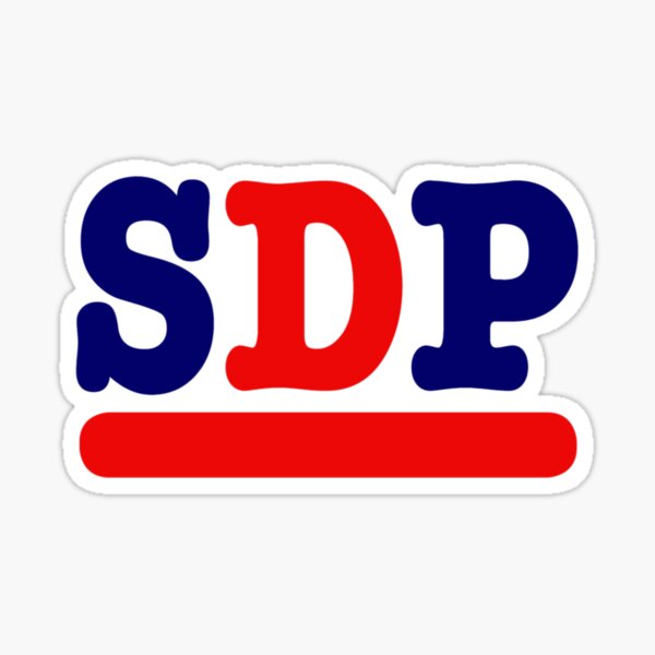 "SDP LODO" Sticker for Sale by rajnagar1107 | Redbubble