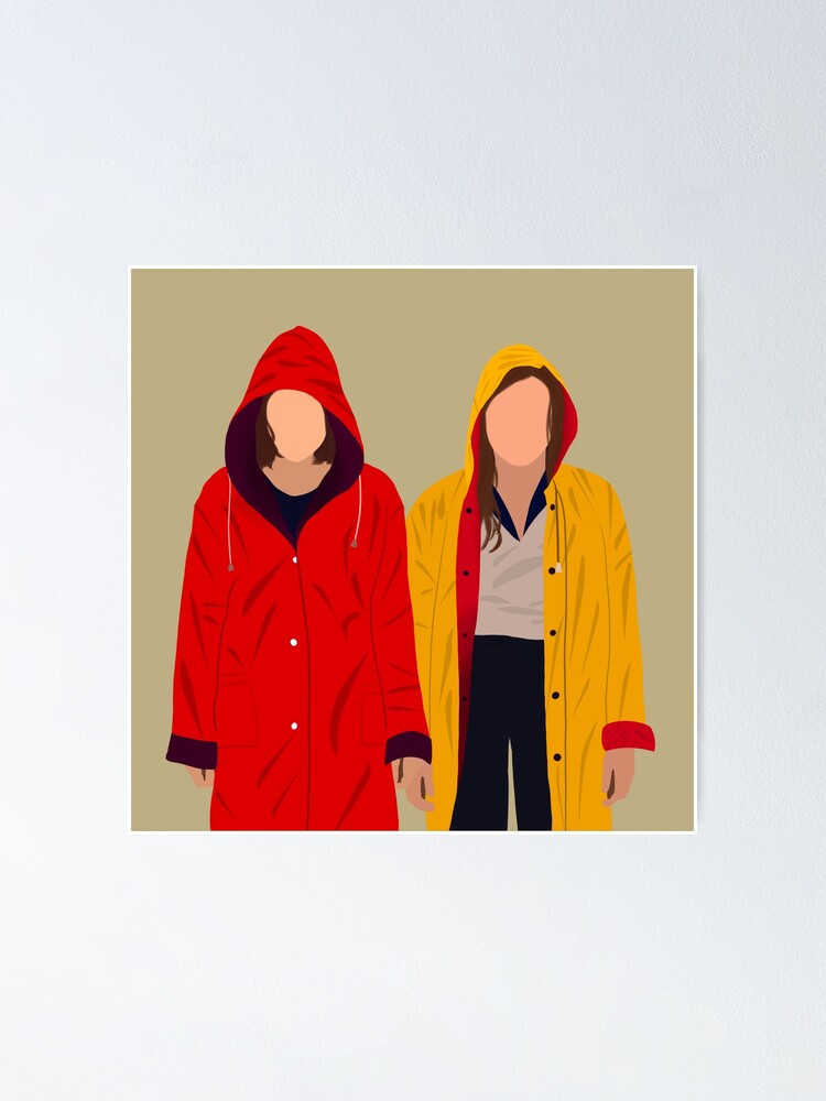 "Stranger Things Eleven and Max " Poster for Sale by senaeksi | Redbubble