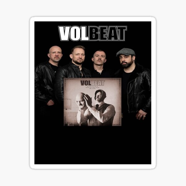 "Volbeat" Sticker for Sale by hakiki875 | Redbubble