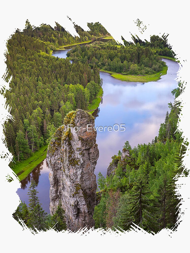 "siberia" Sticker for Sale by For-Evere05 | Redbubble