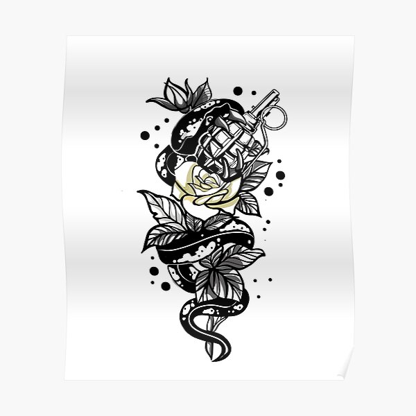 Póster «bomba bomba estilo de diseño militar de la vieja escuela ...