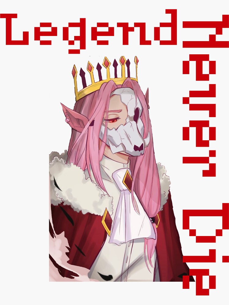 "RIP Technoblade Legend Never Die Stickers" Sticker for Sale by mimo-mhd | Redbubble