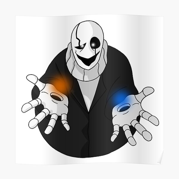 "WD Gaster" Poster von LovelyLittleJo | Redbubble