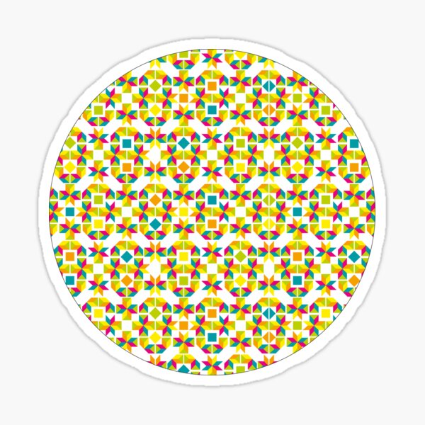 "Symbol 118 acid colors" Sticker for Sale by vincentbiollaz | Redbubble