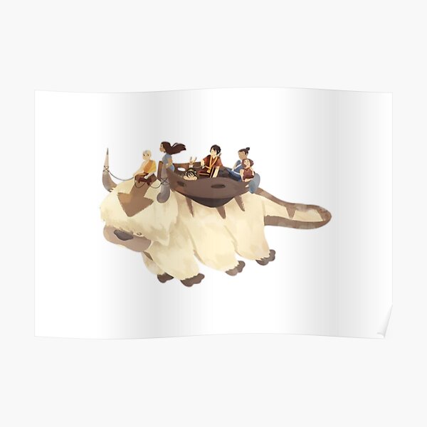 "APPA WITH THE TEAM AVATAR" Poster for Sale by Taniaalicia | Redbubble