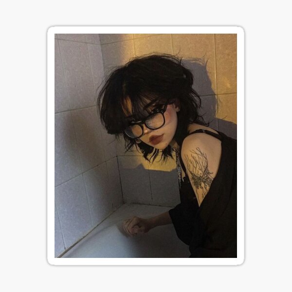 "Emo angel" Sticker for Sale by emoartwork | Redbubble