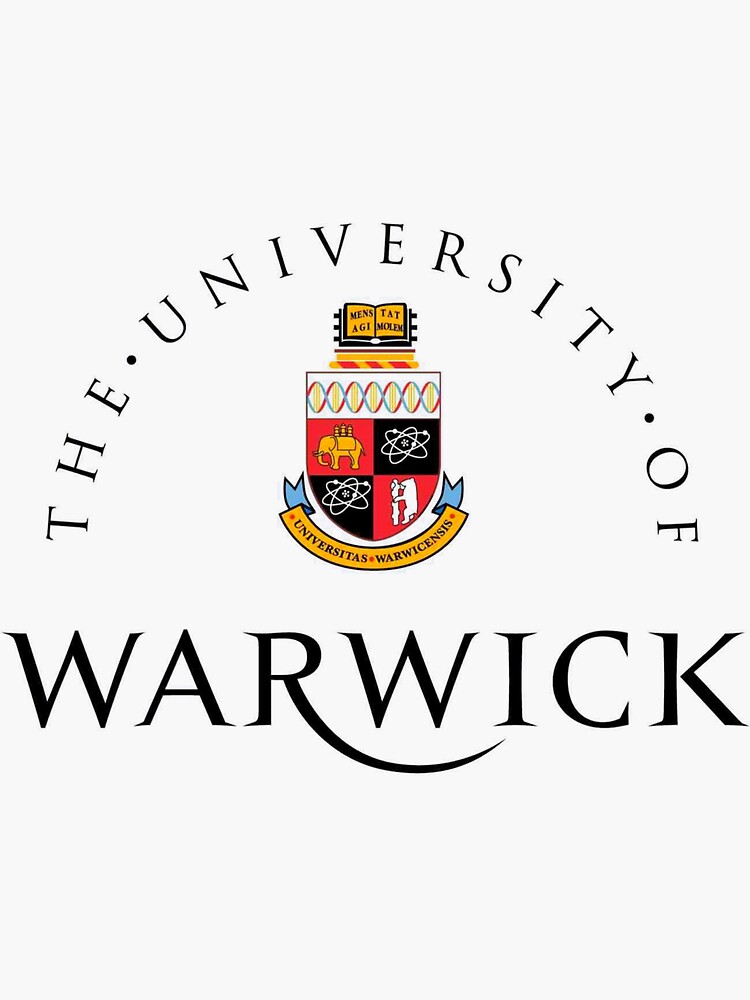 "The University of Warwick" Sticker for Sale by Darazshop | Redbubble
