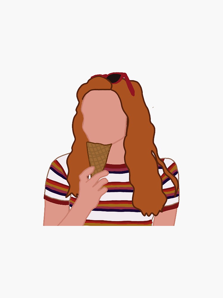 "Max Mayfield season 3" Sticker for Sale by aestheticctrash | Redbubble