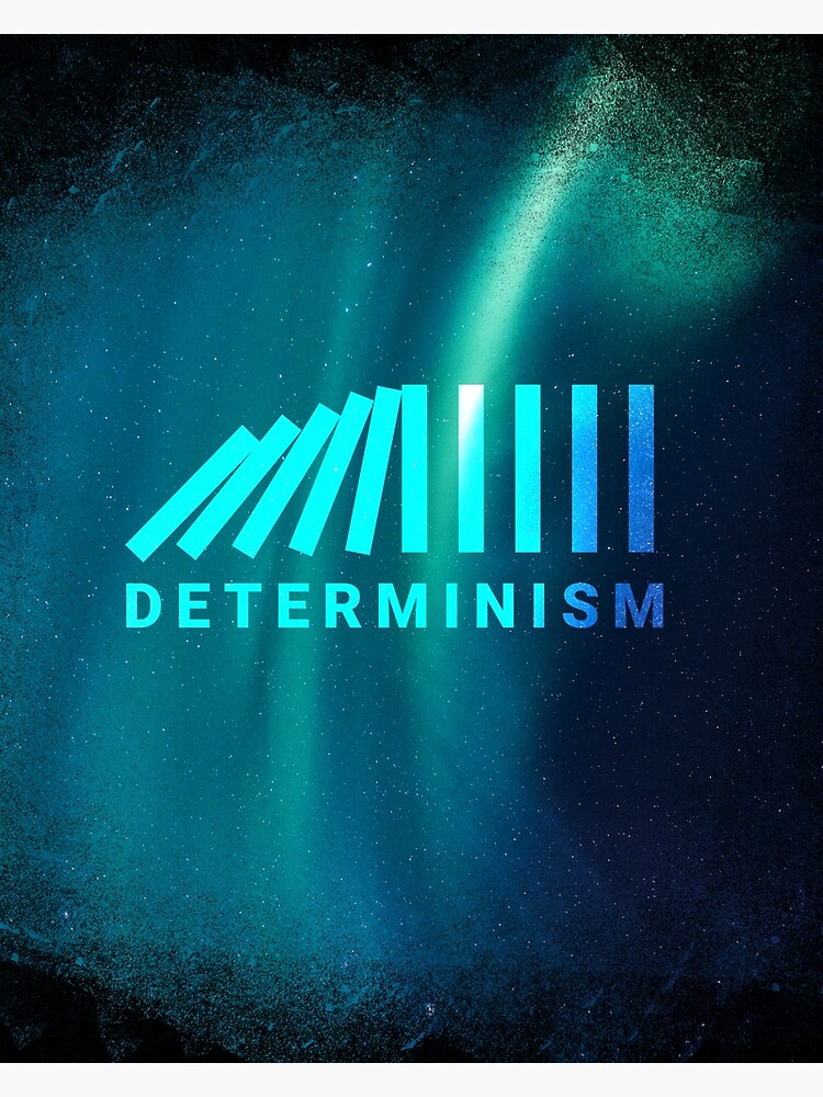 Póster «Impresión de la filosofía del determinismo- Causalidad» de ...