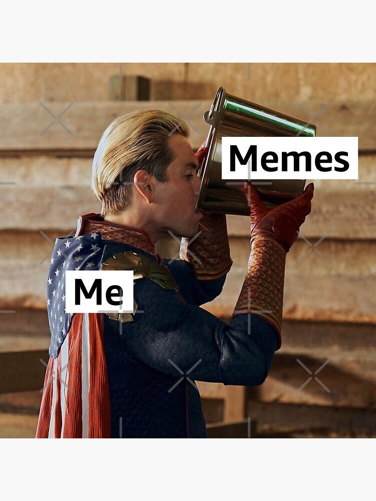 "homelander funny meme" Greeting Card for Sale by Mindy Bubble | Redbubble