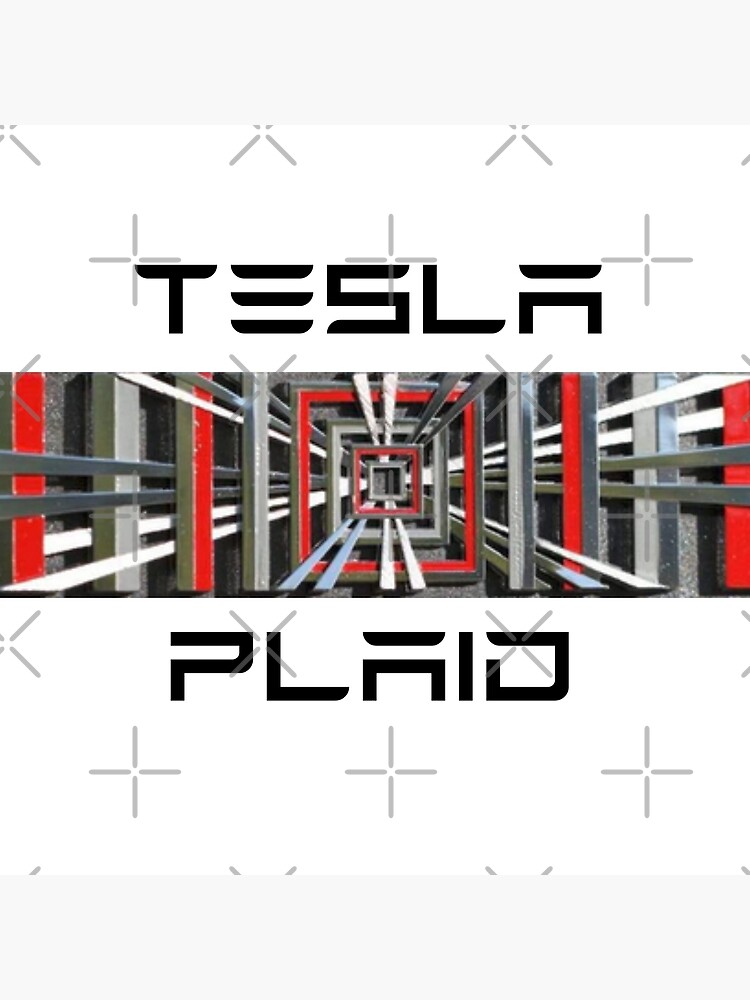 "Tesla Plaid Badge from the Fastest Production Car Ever Made Model S ...