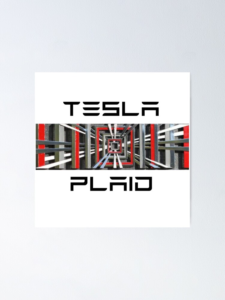 "Tesla Plaid Badge from the Fastest Production Car Ever Made Model S ...