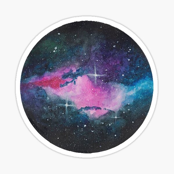 "Nebula" Sticker for Sale by Kerterm | Redbubble