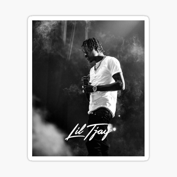 "lil tjay" Sticker for Sale by carrame | Redbubble