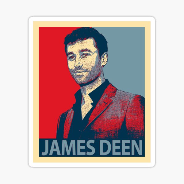 "James Deen" Sticker for Sale by AureliaWright | Redbubble