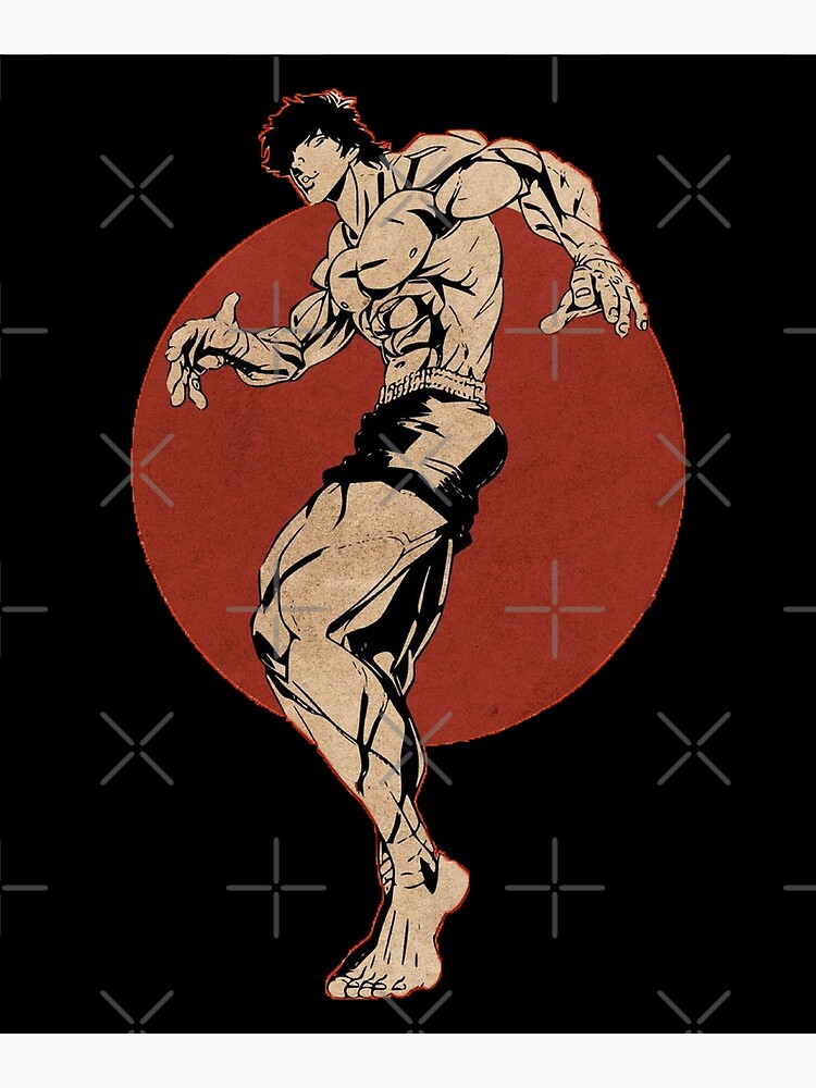 "Baki Hanma Logo , Baki dou gym and fitness T-Shirt and Hoodie ." Art ...