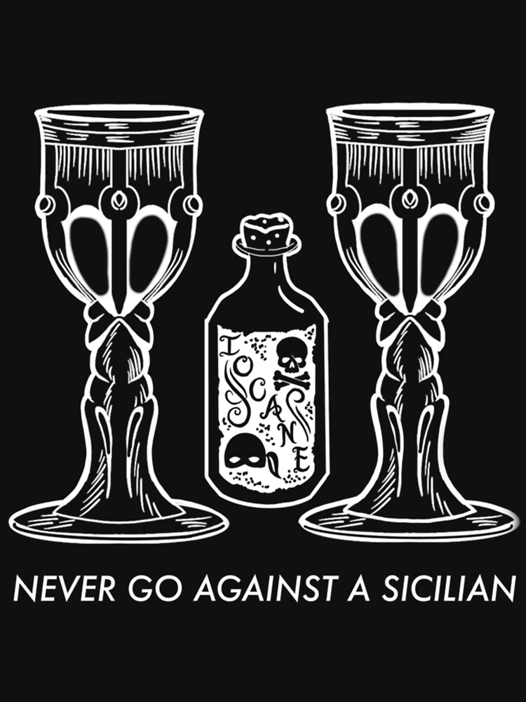 "Princess Bride iocane poison " Essential T-Shirt for Sale by ...