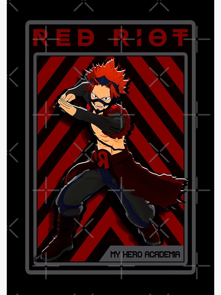"MY HERO ACADEMIA - RED RIOT" Poster for Sale by UNCHMUNCH | Redbubble