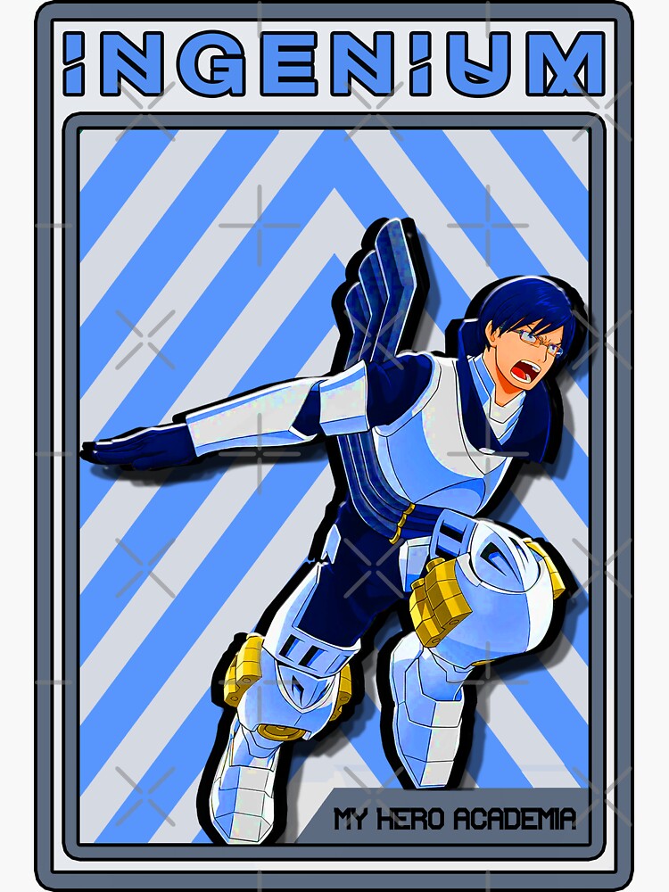 "MY HERO ACADEMIA - INGENIUM" Sticker for Sale by UNCHMUNCH | Redbubble