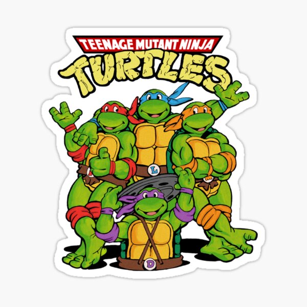 "TMNT - Teenage Mutant Ninja Turtles " Sticker for Sale by ...
