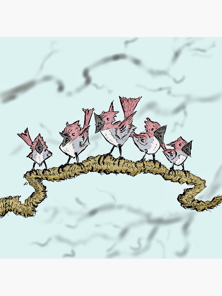 "Song bird choir" Sticker for Sale by KDW8 | Redbubble