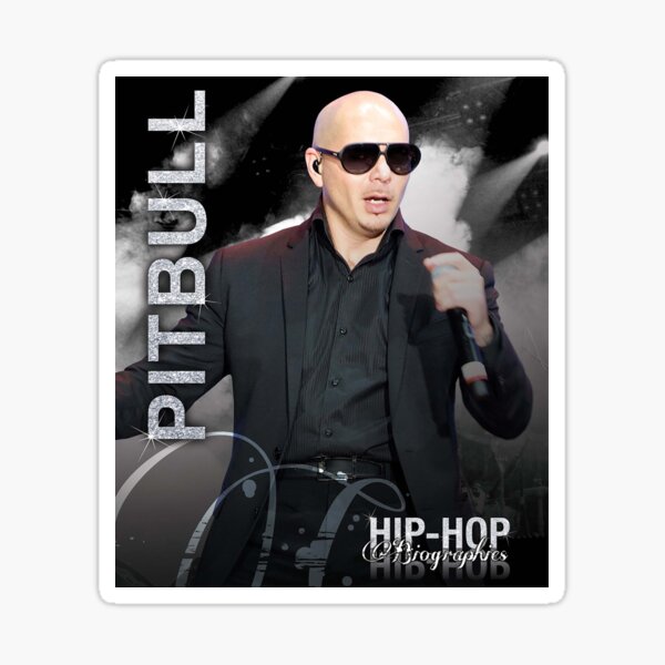 "Pitbull Art" Sticker for Sale by danTerrence | Redbubble