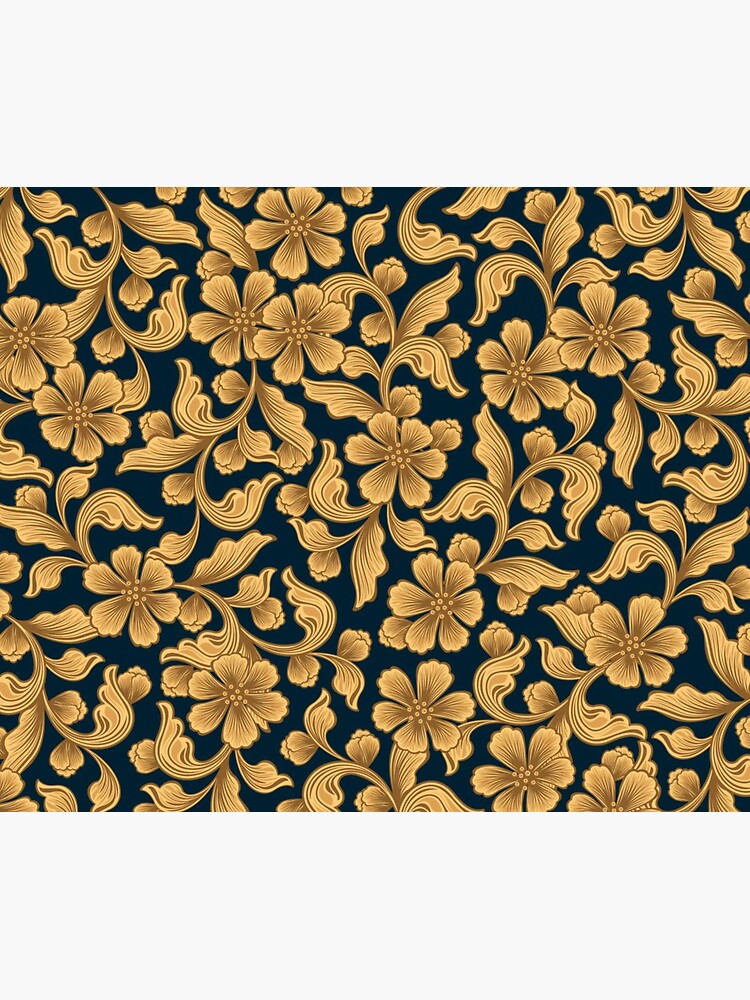 "Elegant Gold flower" Sticker for Sale by Prisca40 | Redbubble
