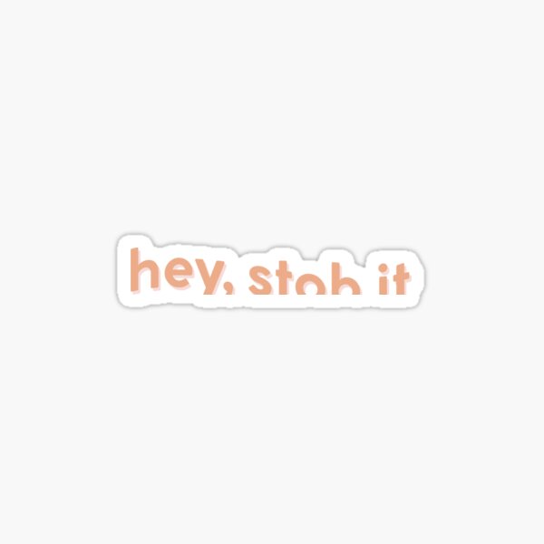 "K-Pop Jin Hey Stob It! Sticker" Sticker for Sale by mileonaei | Redbubble
