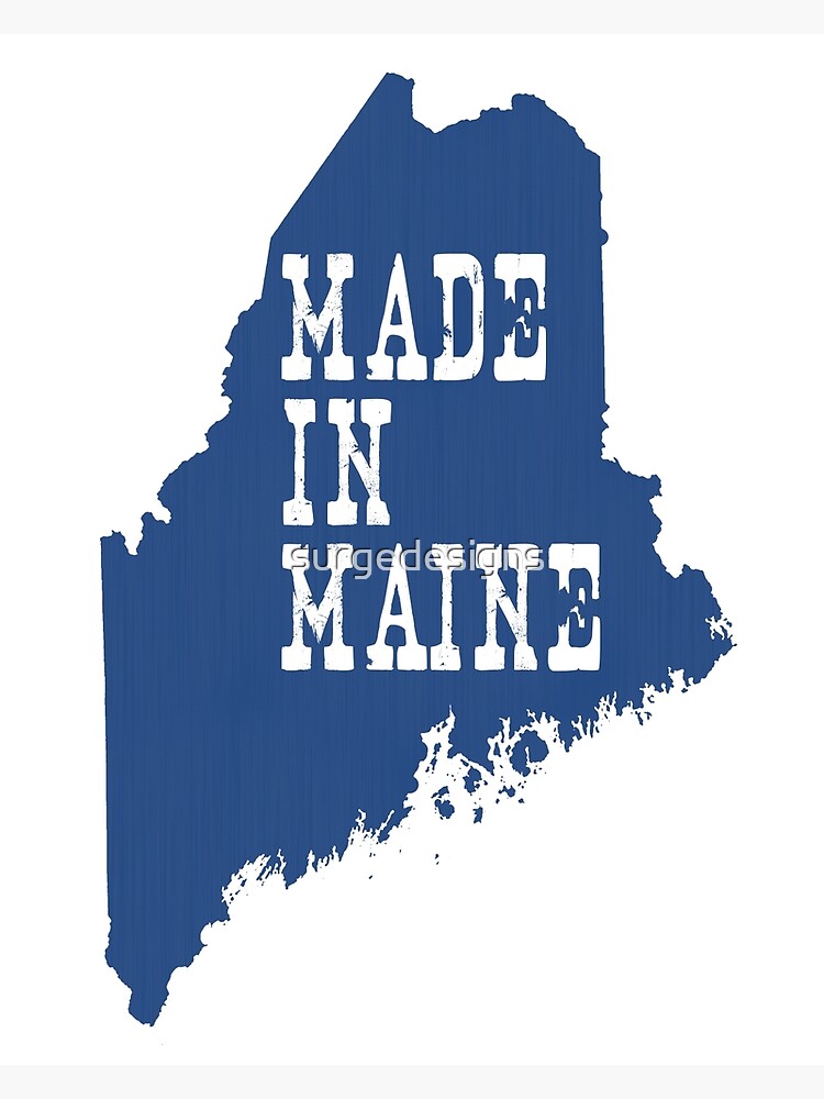 Logotipo Hecho En Maine Maine Logos | Create A Maine Logo | Design.com