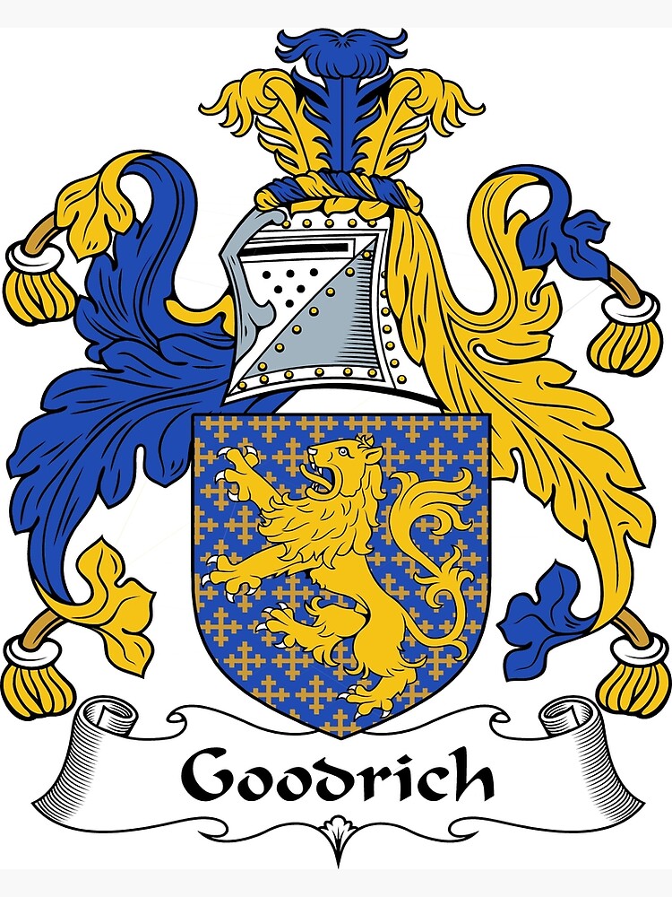 "Goodrich" Poster by HaroldHeraldry | Redbubble