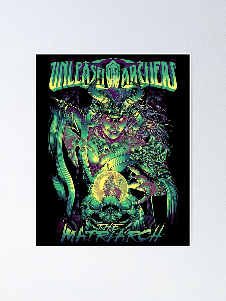 "unleash the archers" Poster for Sale by jhandmanpp | Redbubble