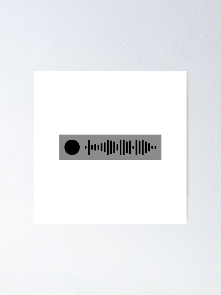 "Dandelions by Ruth B. | spotify scan code" Poster for Sale by sisters ...