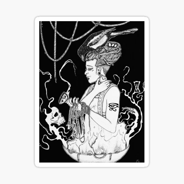 "Tempo" Sticker for Sale by elibeth-art | Redbubble