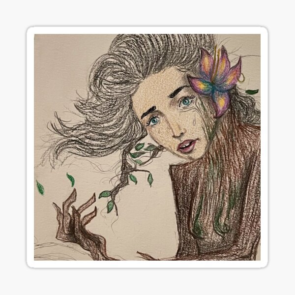 "Daphne" Sticker for Sale by acyn95 | Redbubble