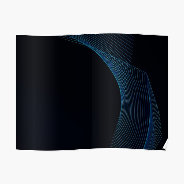 "Wavy Vibes in Cosmos /6" Poster for Sale by Mewjuana | Redbubble