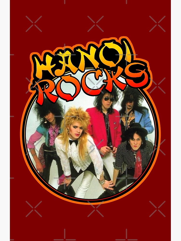 "Hanoi Rocks Group Portrait" Poster for Sale by Eds-Rock-Shoppe | Redbubble