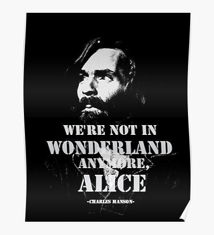 Charles Manson: Posters | Redbubble