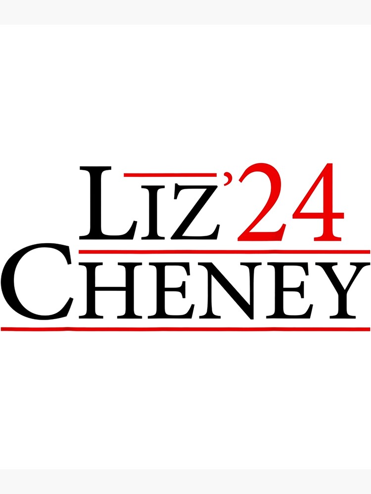 "Liz Cheney 2024" Poster for Sale by ChrisHienHo | Redbubble