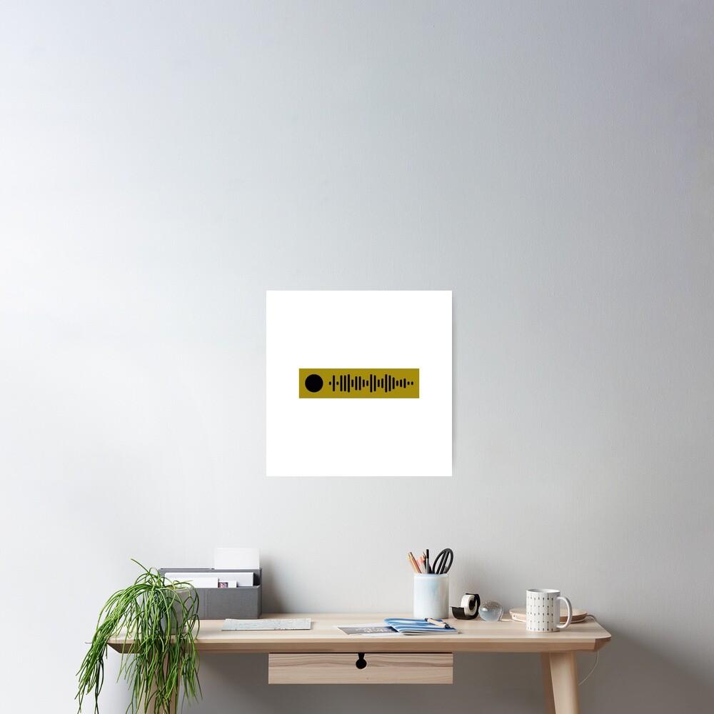 "505 by Arctic Monkeys | spotify scan code" Poster for Sale by sisters ...
