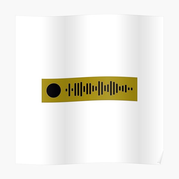 "505 by Arctic Monkeys | spotify scan code" Poster for Sale by sisters ...