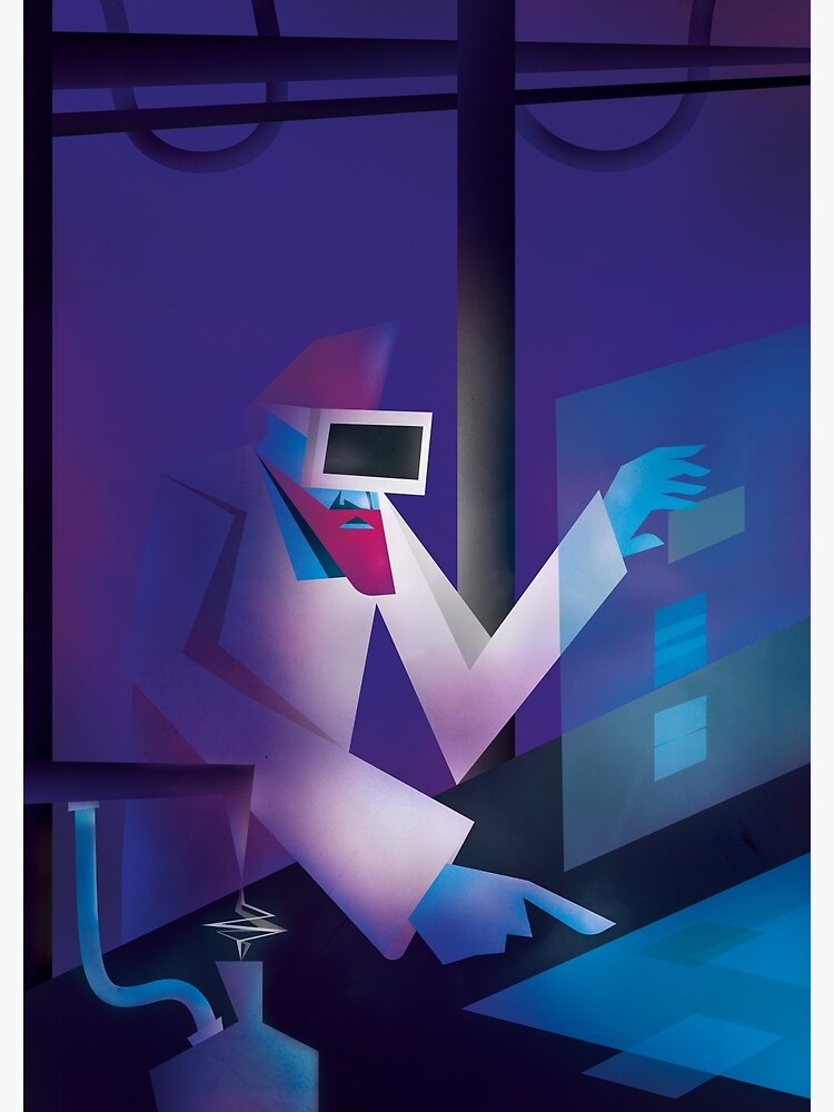 "Visible invisibility" Poster for Sale by sophiebrakha | Redbubble