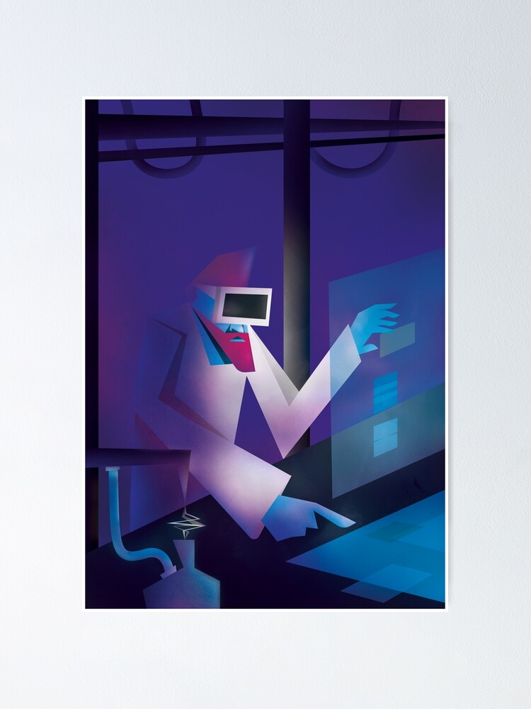 "Visible invisibility" Poster for Sale by sophiebrakha | Redbubble