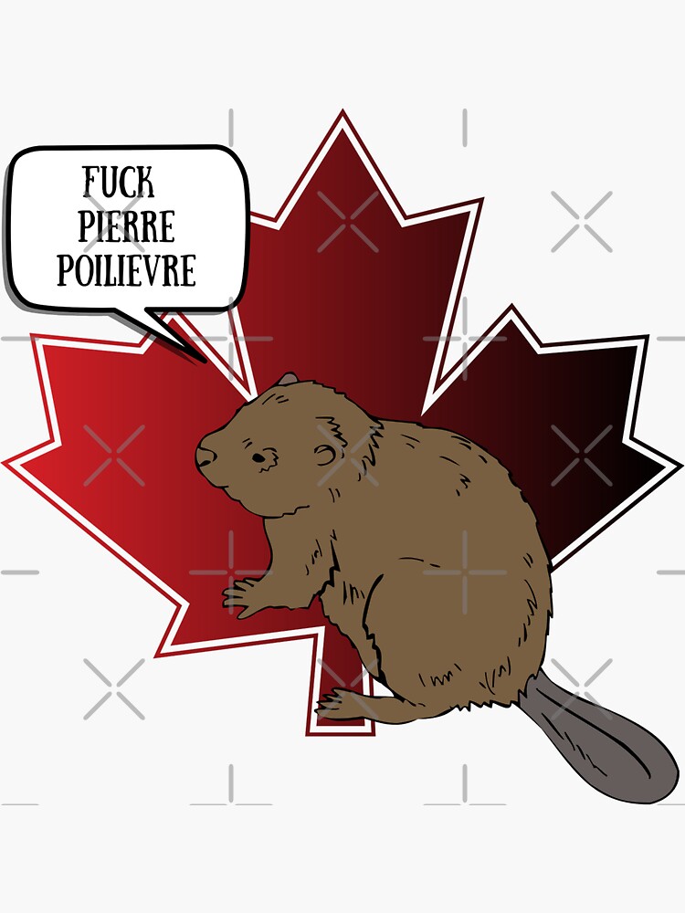 "PIERRE POILIEVRE " Sticker for Sale by TheCurioCabinet | Redbubble