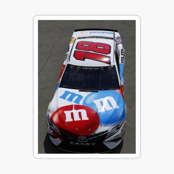 "kyle busch racing" Sticker for Sale by chrystops | Redbubble