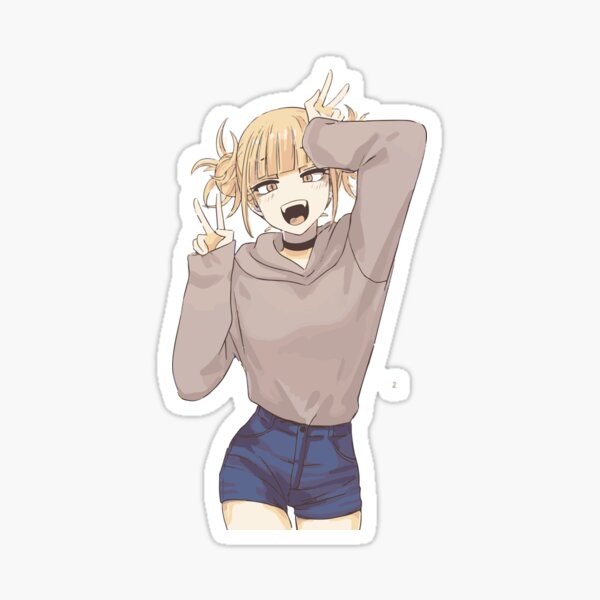 "himiko toga" Sticker for Sale by WELCOMEVERYBODY | Redbubble